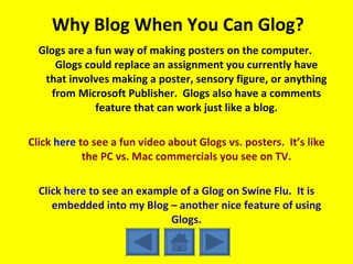 Technology Toolbox Glog | PPT