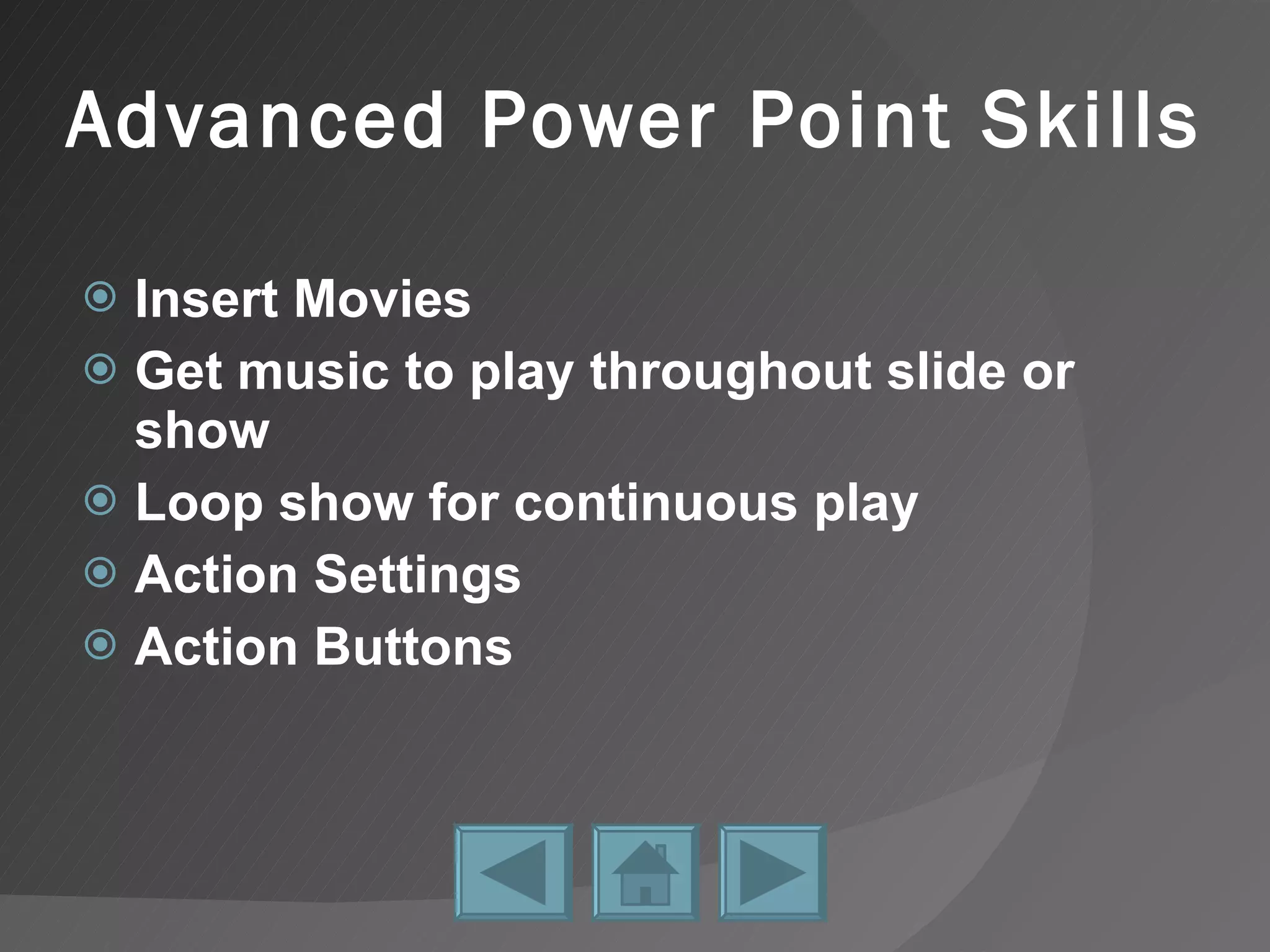 Technology Toolbox Power Point (Advanced) | PPT | Computing ...