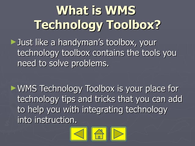 Technology Toolbox Power Point (Advanced) | PPT | Computing ...