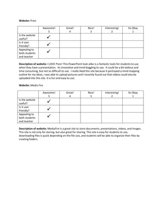 Rubric | PDF
