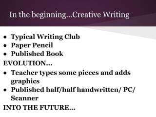 Technology tools to enhance the elementary writing program | PPT