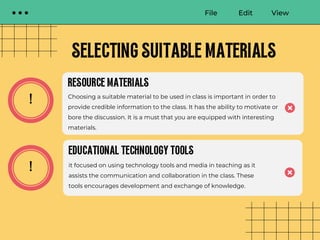 Technology tools used for PBL in social studies | PDF