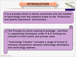 Technology transfer | PPT