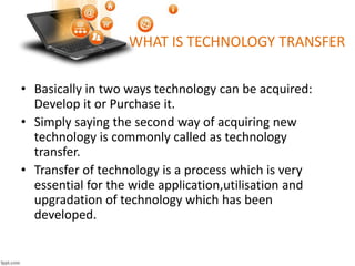 Technology transfer | PPTX