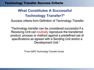 Technology transfer | PPT