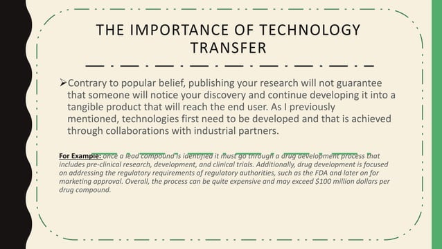 Technology transfer | PPT
