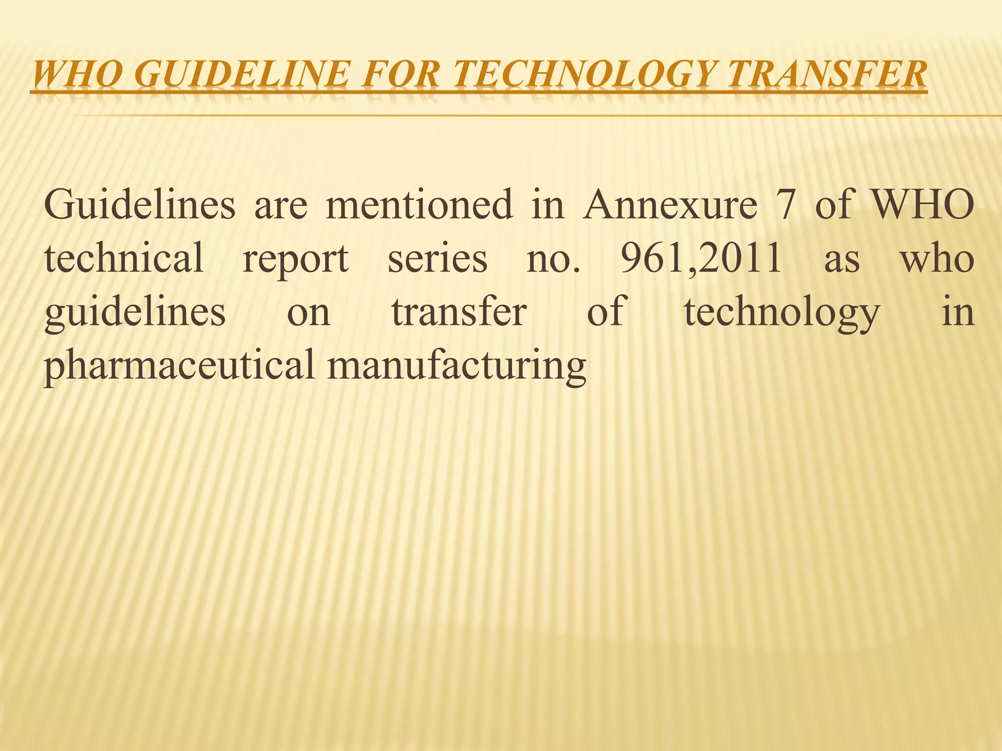 Technology transfer | PDF