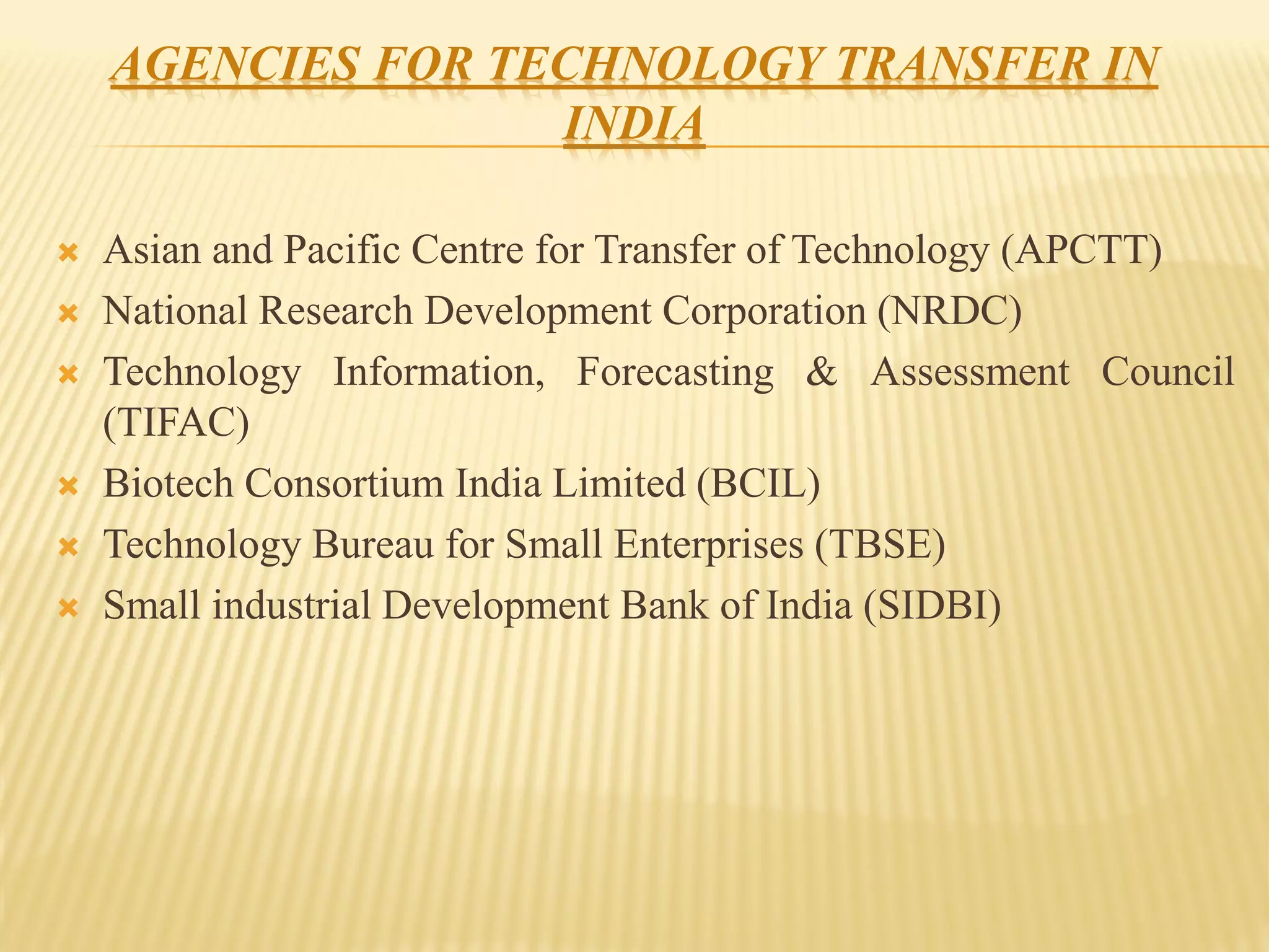 Technology transfer | PDF