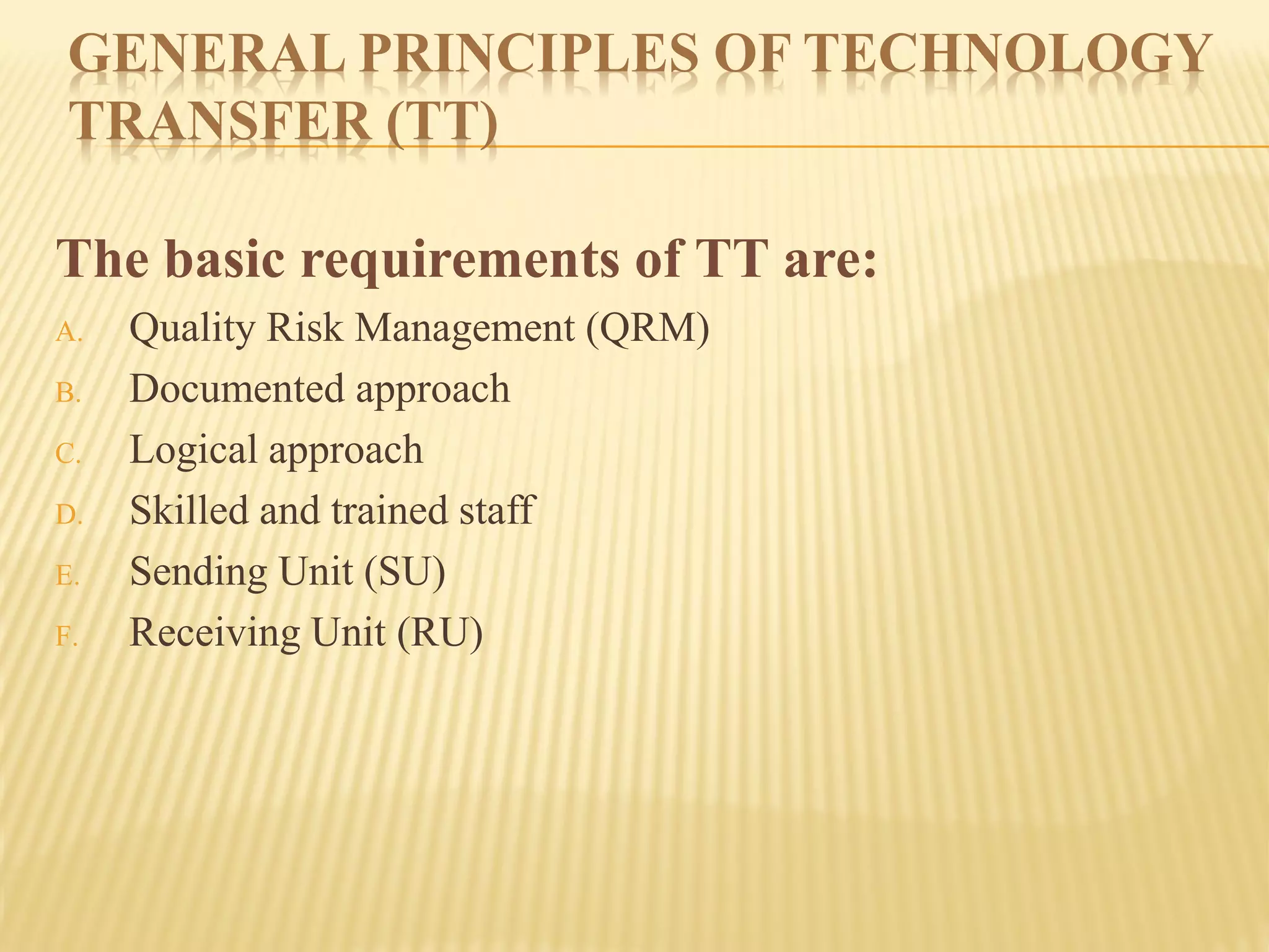 Technology transfer | PDF