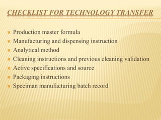 Technology transfer | PDF