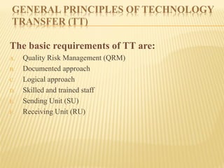 Technology transfer | PDF