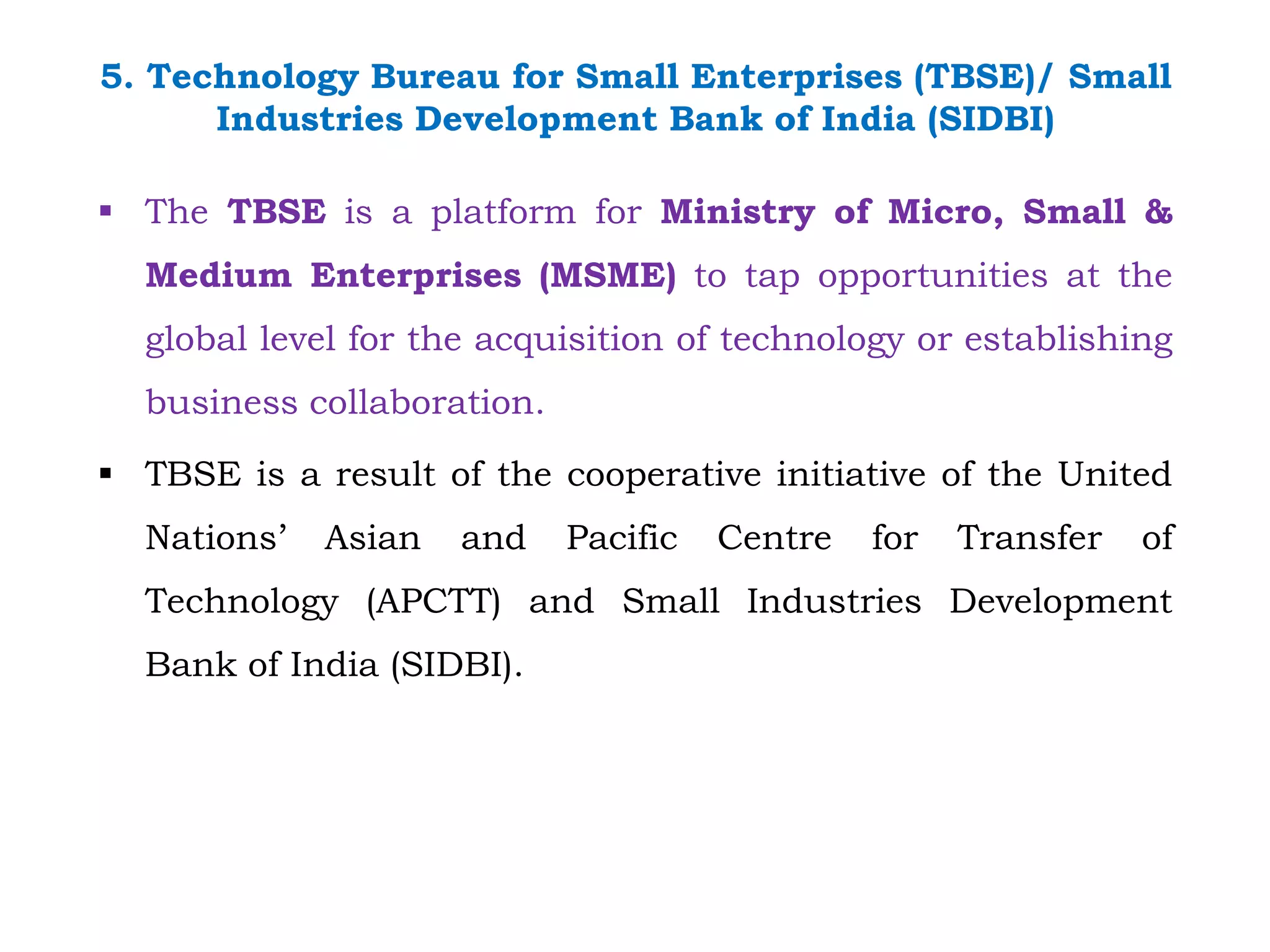 Technology Transfer Agencies in India.pdf