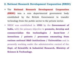 Technology Transfer Agencies in India.pdf