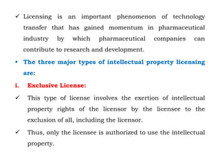 technology transfer documents confidentiality agreements, licensing ...