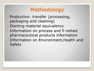 Technology transfer in Pharmaceutical Industry.pptx