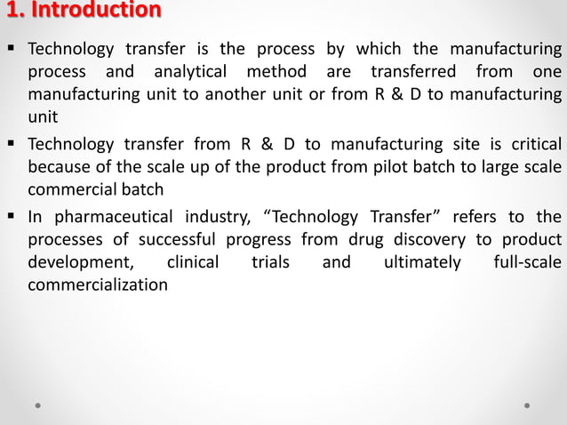 Technology transfer models.pptx | Technology Industry | Industries