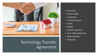 Technology transfer re requisites | PPT