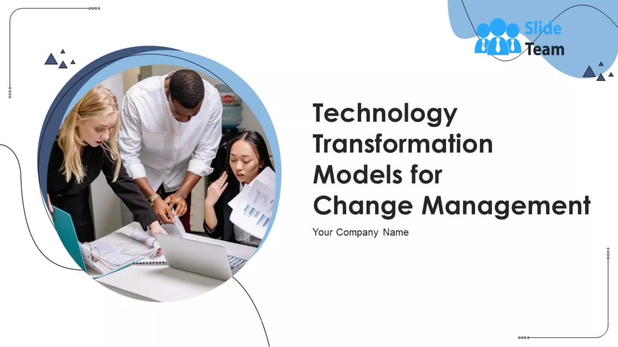 Technology Transformation Models For Change Management Powerpoint ...