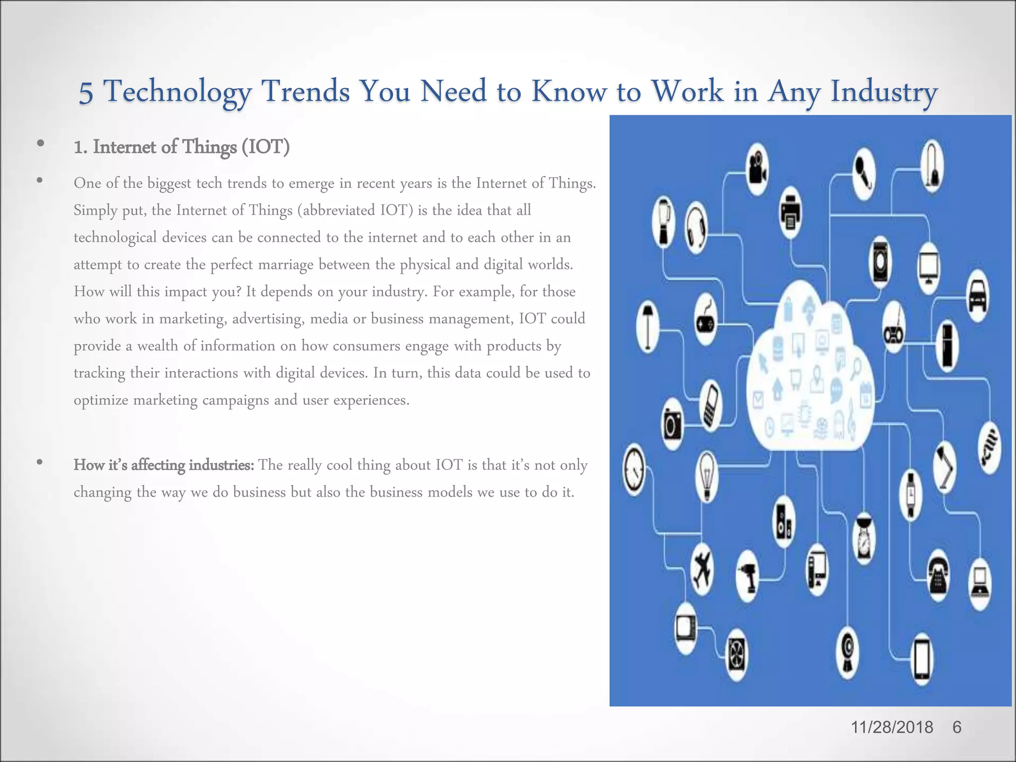 Technology Trend Awareness | PPTX