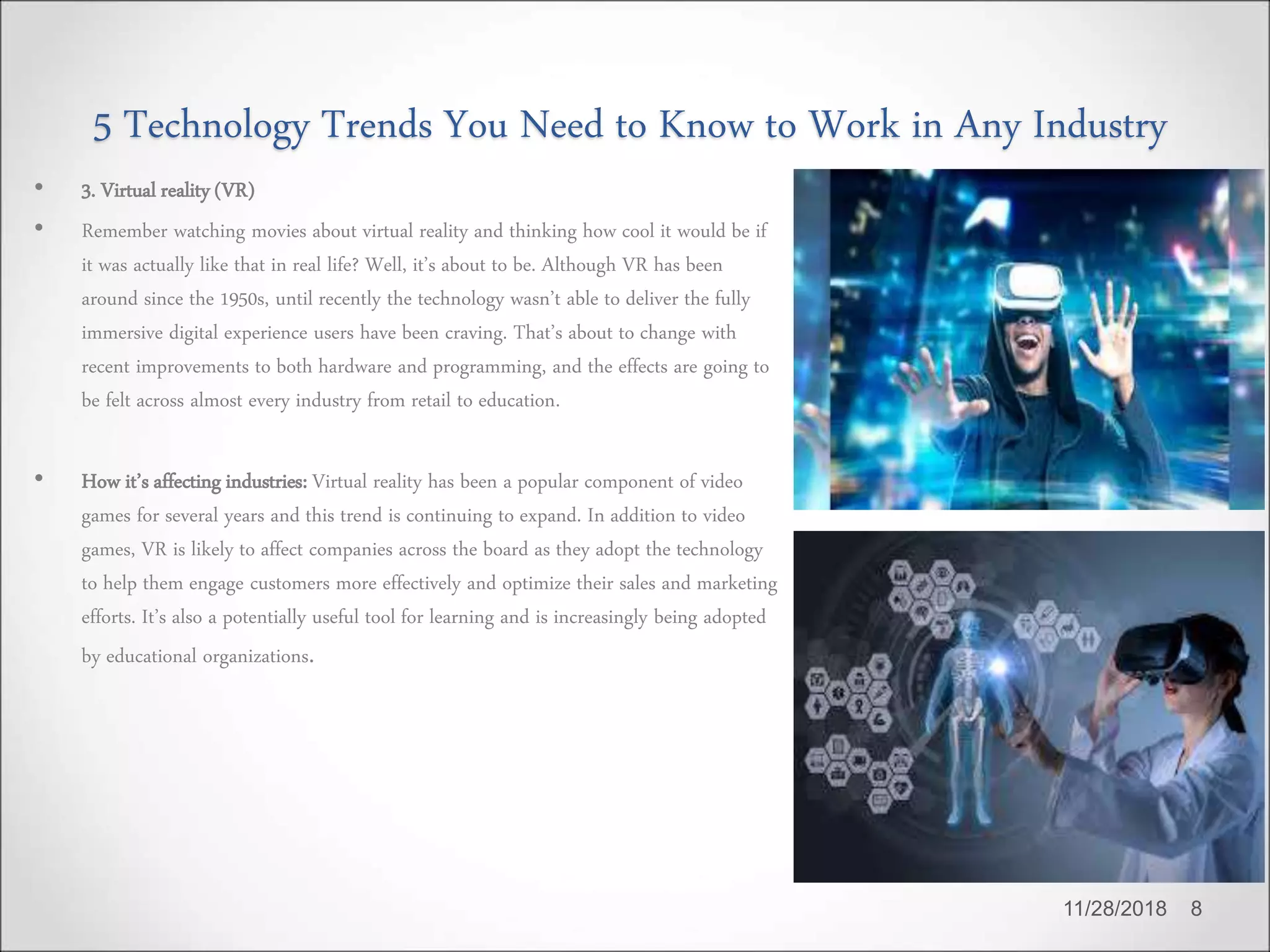 Technology Trend Awareness | PPTX