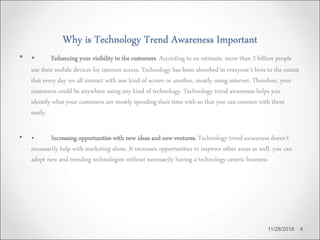 Technology Trend Awareness | PPT