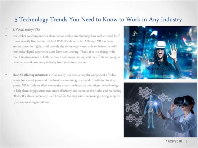 Technology Trend Awareness | PPT
