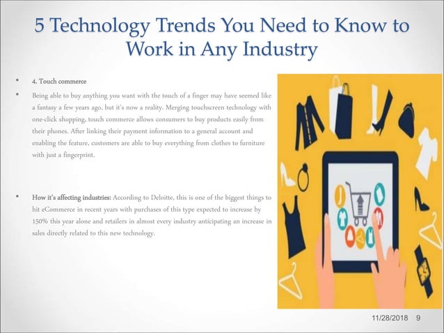 Technology Trend Awareness | PPT
