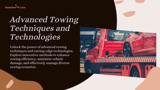 Technology Trends in the Towing operator continuing education | PPT