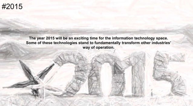 2015 Technology Trends and Predictions | PPT