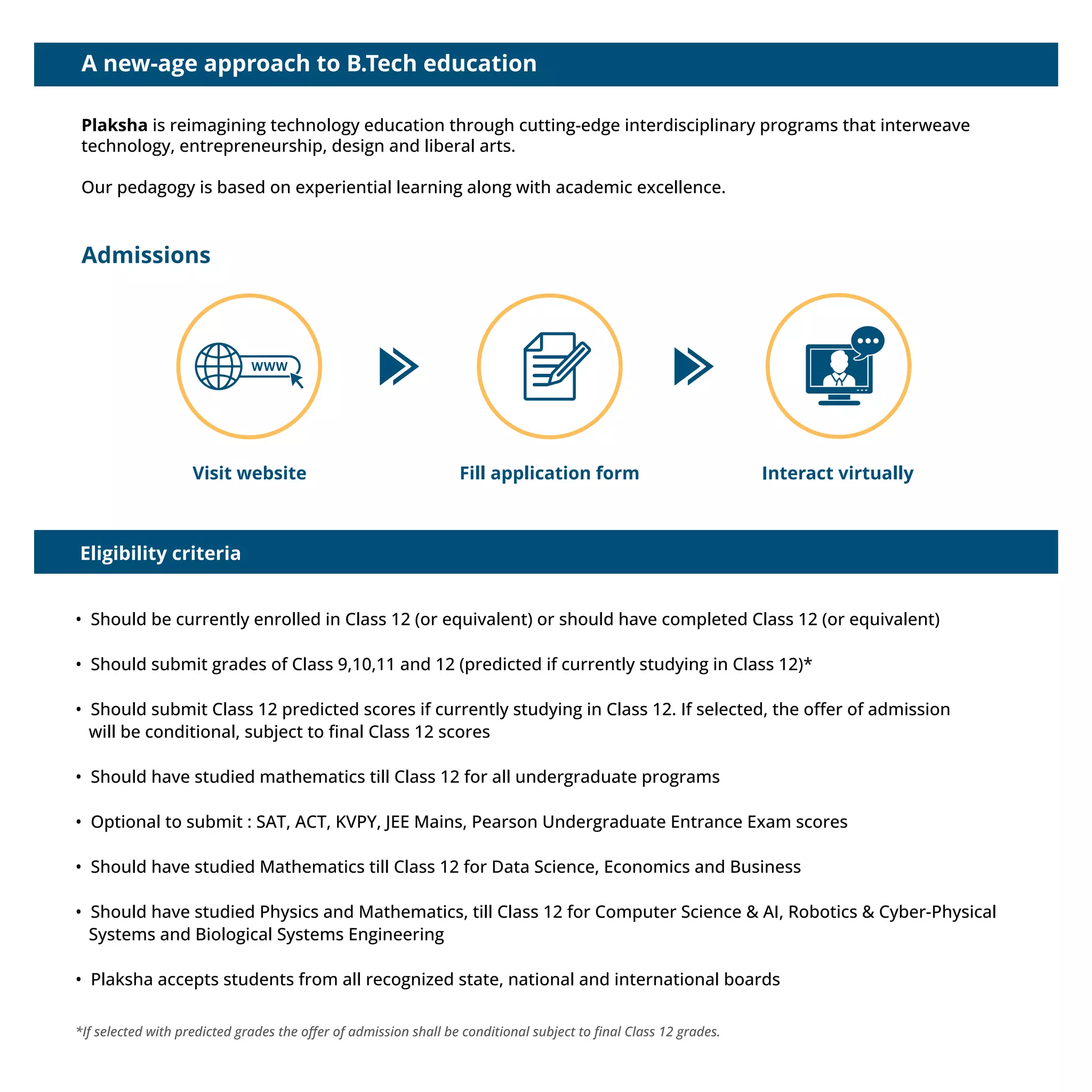 Technology University for the Future | Plaksha University | PDF
