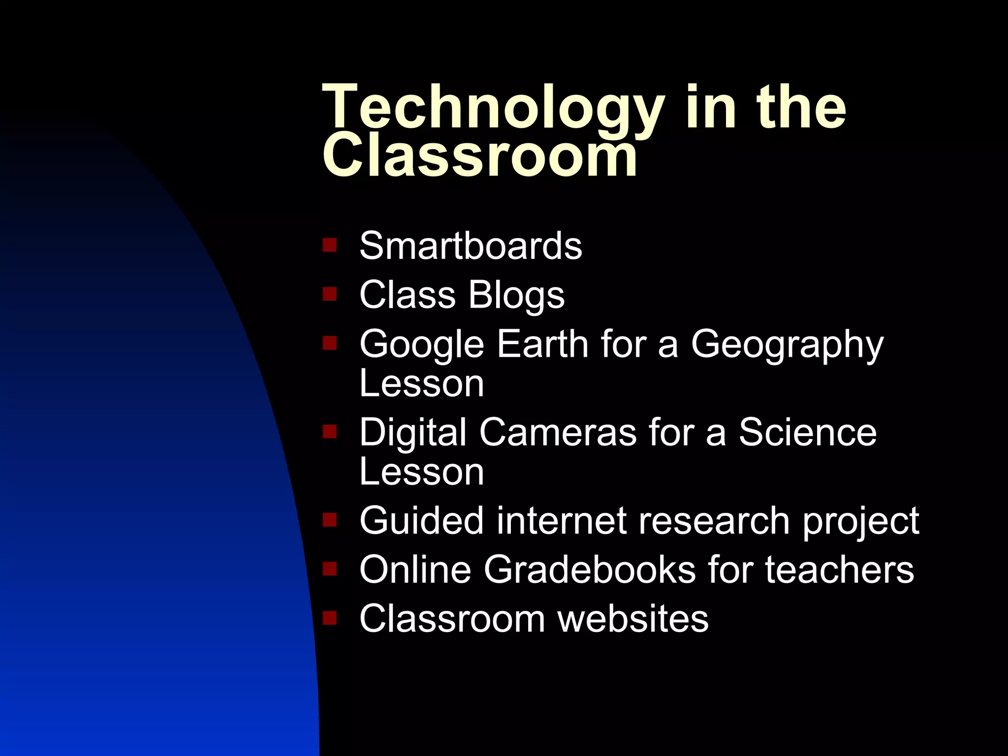 Technology+Use+Vs.+Technology+Integration+ W401 | PPT
