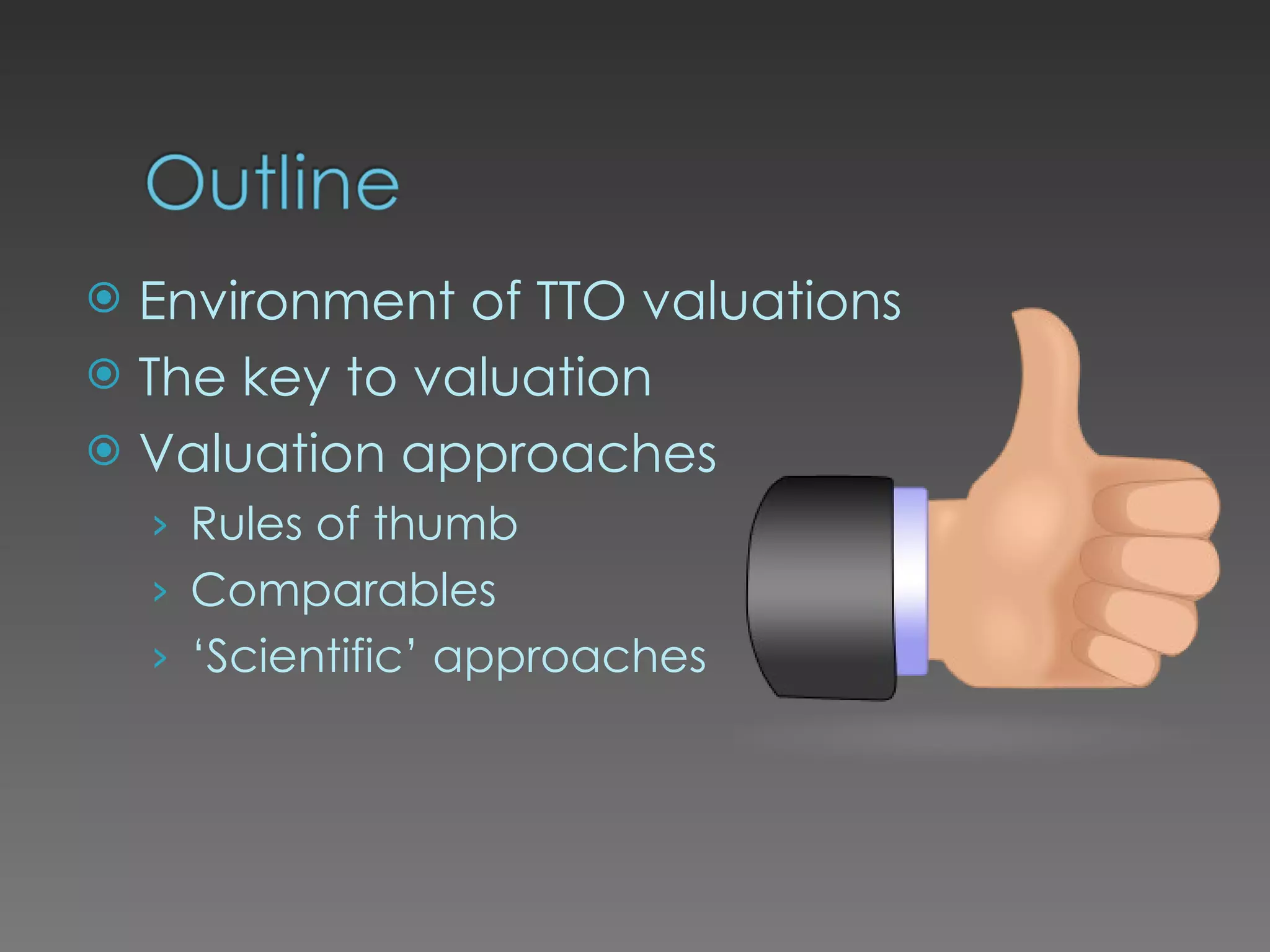 Technology Valuation Methods | PPS