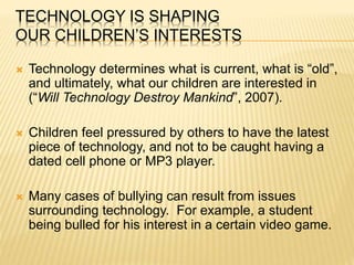 the technology will destroy this world?.ppt