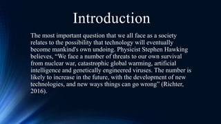 Technology will Destroy our Planet | PPT