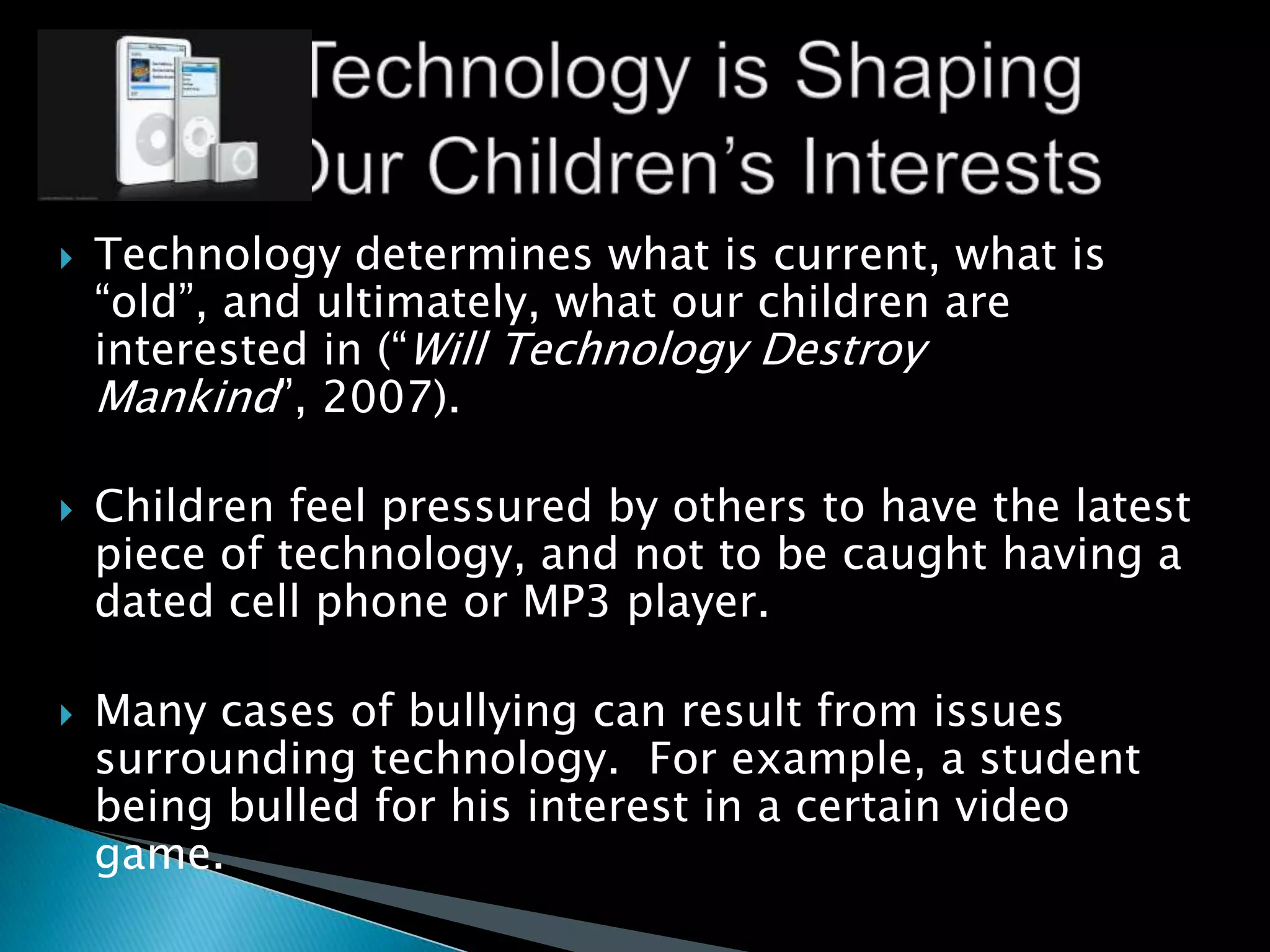 Technology will ruin the world | PPTX