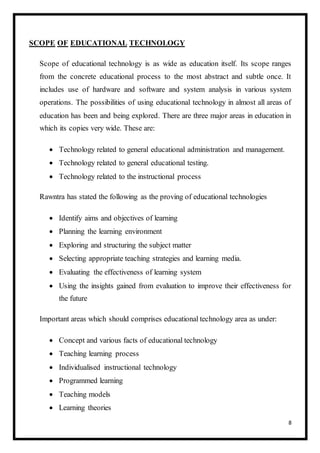 Educational Technology | PDF