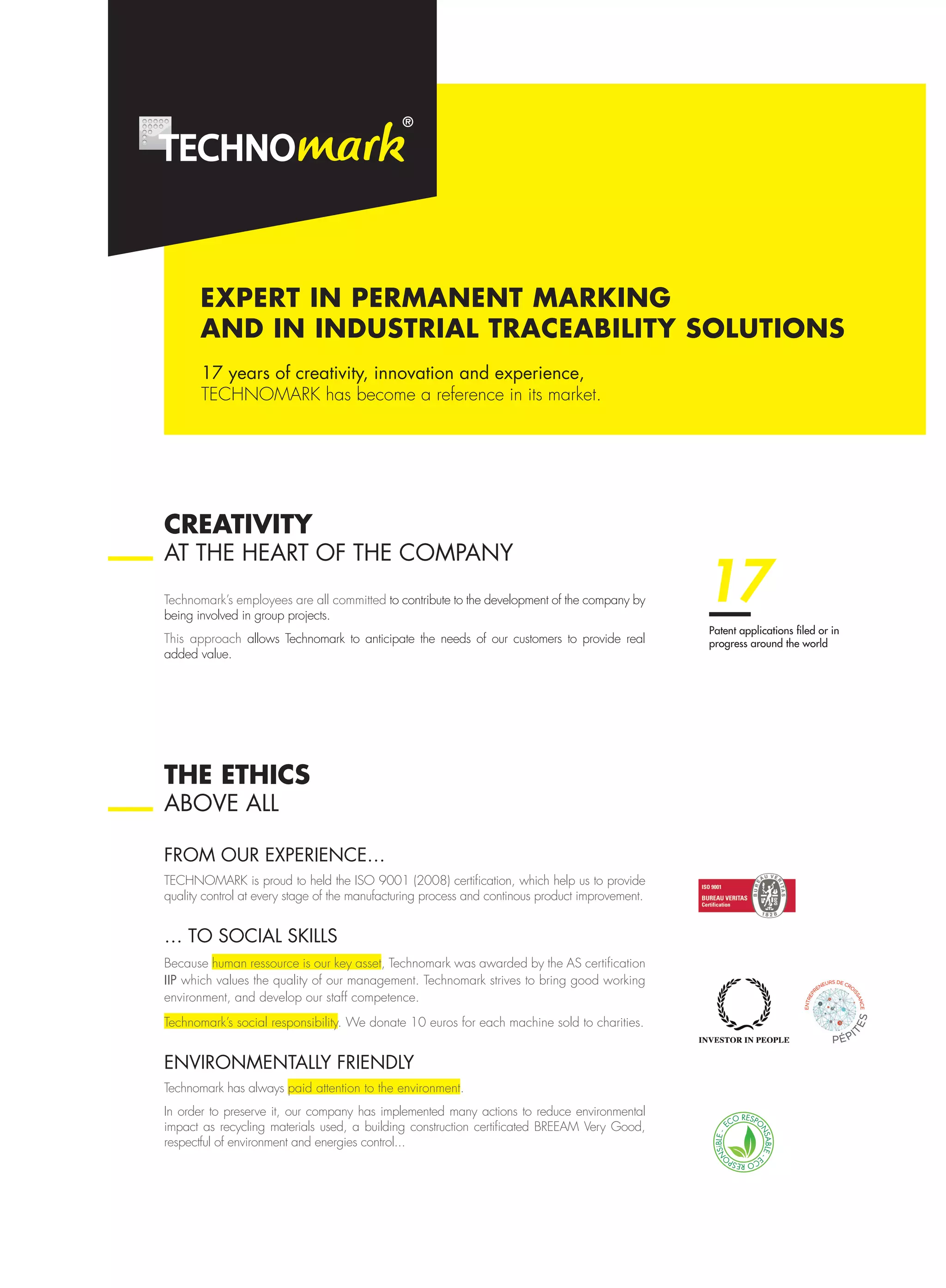 Technomark Corporate Presentation | PDF