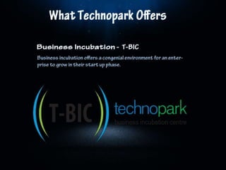 Technopark TBI And Incubation- BarCamp | PPTX
