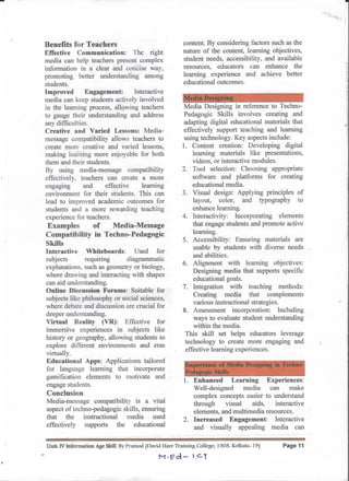 Techno Pedagogic Skills.pdfof message, media and modes, Proximity of ...