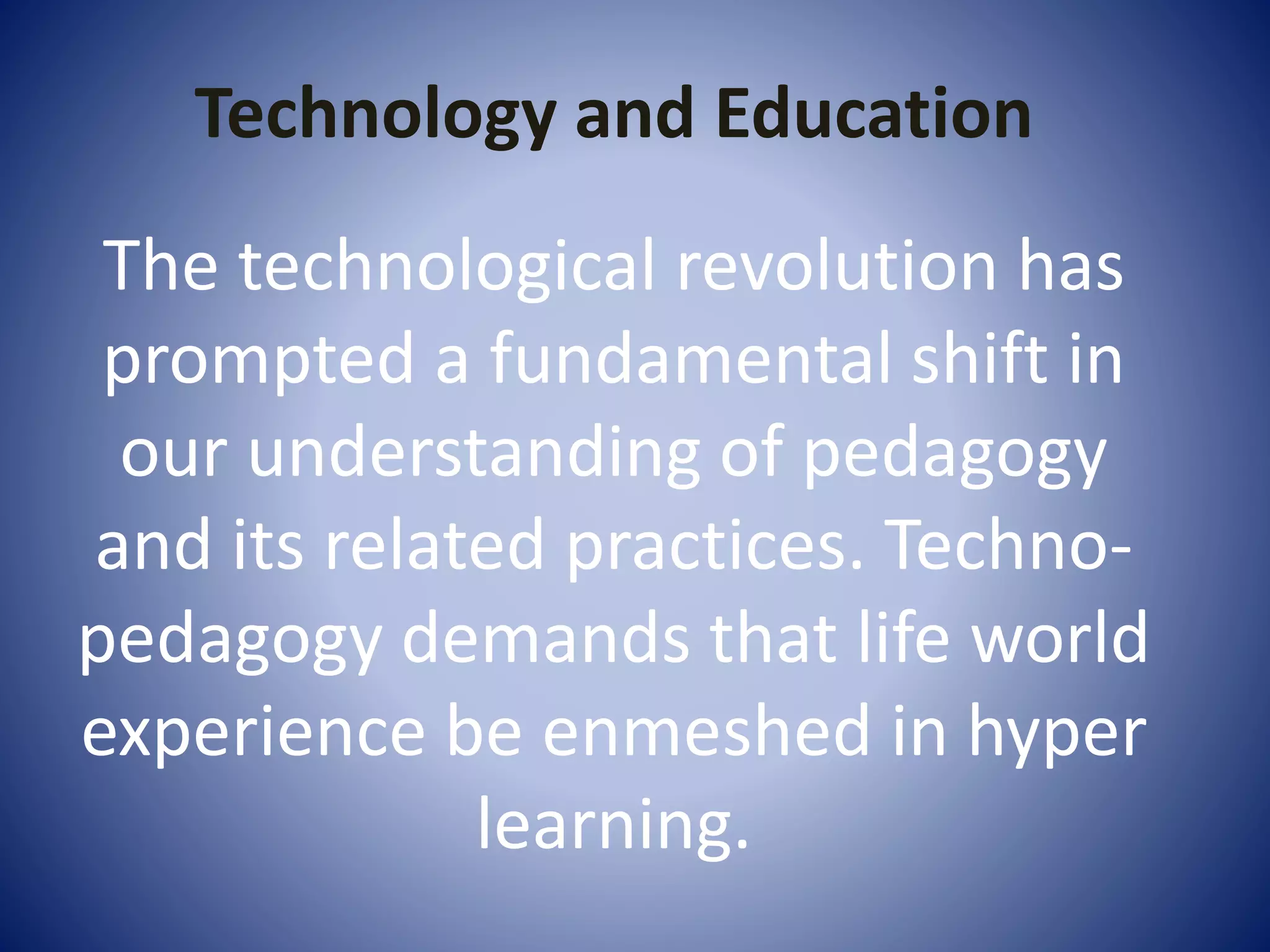Techno pedagogy | PPTX