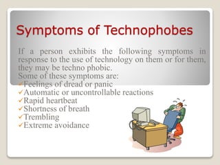 Technophobia | PPT