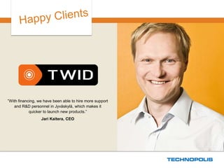 Technopolis References Presentation | PDF