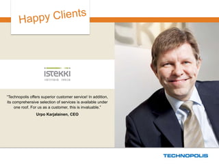 Technopolis References Presentation | PDF