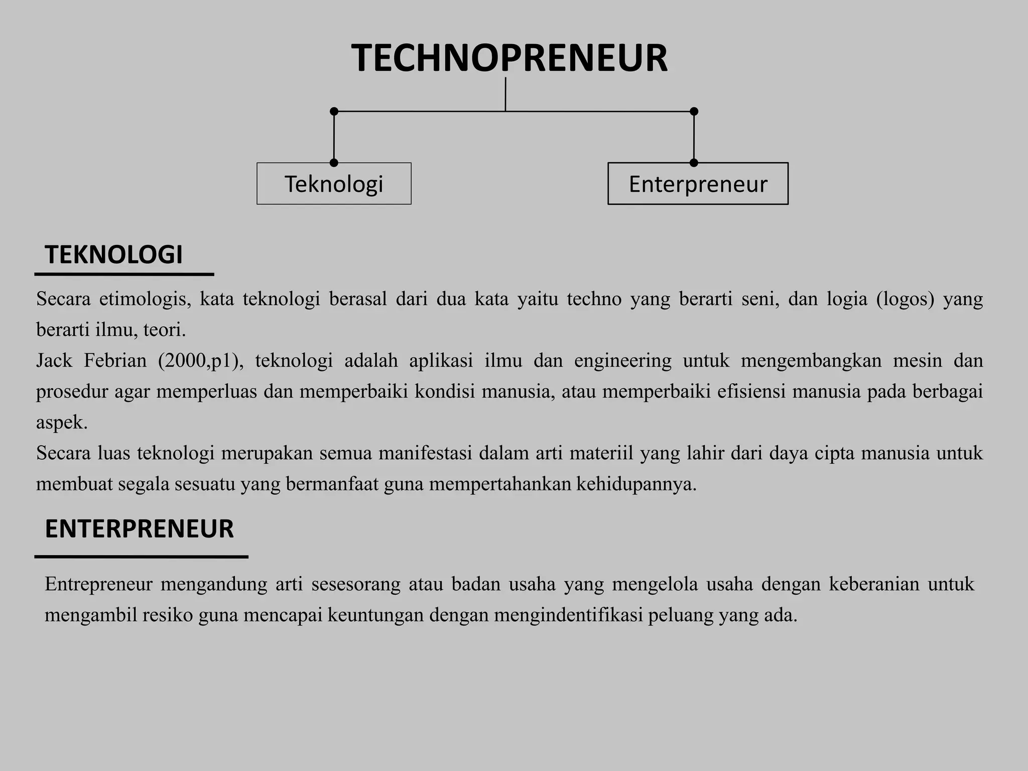 Technopreneur (mark zuckerberg) | PPTX
