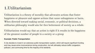 Presentation on Ethics and Social responsibilities | PPT
