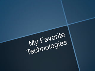 Techno presentation | PPT