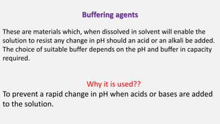 Excipient used in the formulation of Emulsion | PPTX