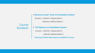 TechnoScripts Best Embedded system Course Training Institute in Pune | PDF