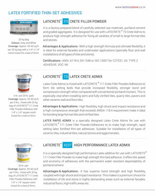 Technostone eBrochure | PDF