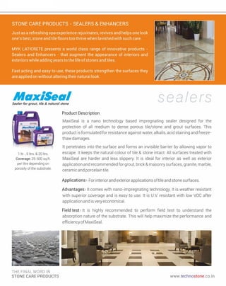 Technostone eBrochure | PDF